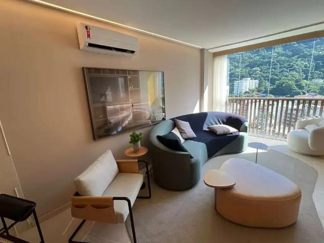 Flat para Venda em Rio de Janeiro/RJ Humaitá 1 Quartos