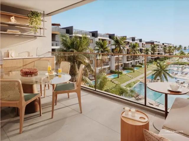 Flat para Venda em Tamandaré/PE Praia Dos Carneiros 1 Quartos
