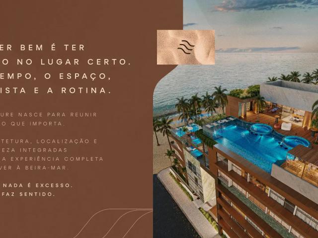 Flat para Venda em Tamandaré/PE Praia Dos Carneiros 1 Quartos