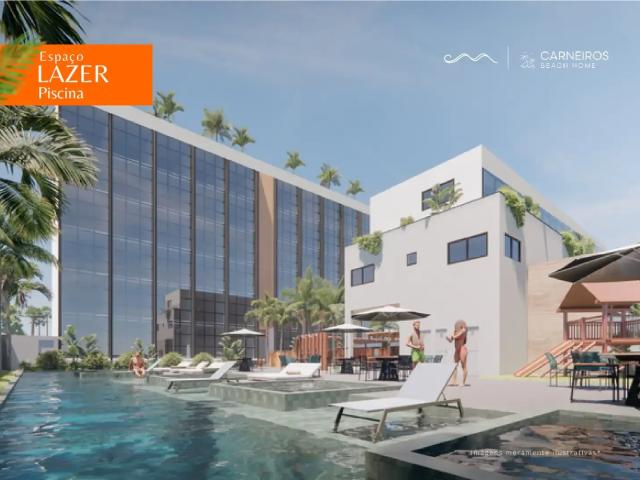 Flat para Venda em Tamandaré/PE Praia Dos Carneiros 1 Quartos