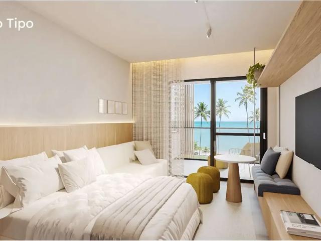 Flat para Venda em Tamandaré/PE Praia Dos Carneiros 1 Quartos