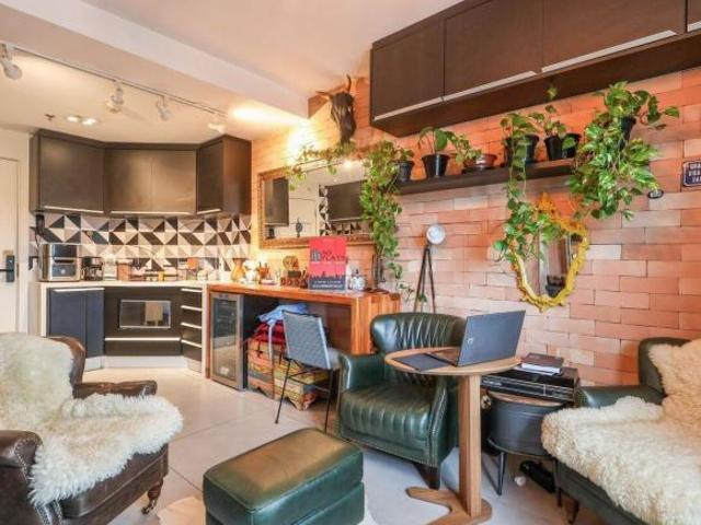 Flat para venda em Vila Clementino de 38.00m² com 1 Quarto e 1 Garagem