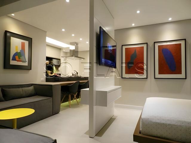 Flat para venda em Vila Gertrudes em São Paulo São Paulo de 49.00m² com 1 Quarto, 1 Suíte e 1 Garagem