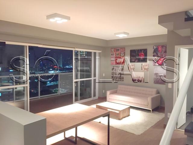 Flat para venda em Vila Gertrudes em São Paulo São Paulo de 89.00m² com 1 Quarto, 1 Suíte e 1 Garagem