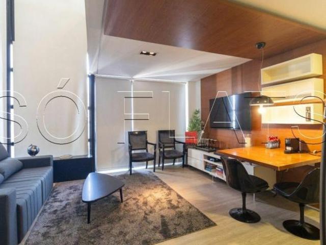 Flat para venda em Vila Nova Conceição de 43.00m² com 1 Quarto, 1 Suite e 1 Garagem