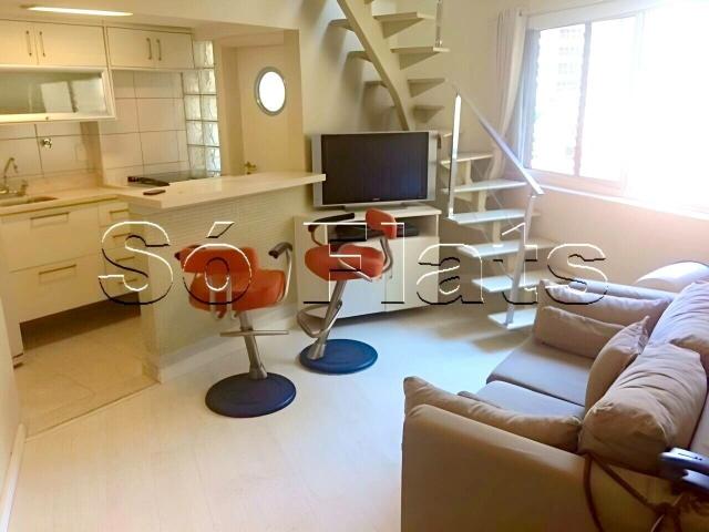 Flat para venda em Vila Nova Conceição em São Paulo São Paulo de 46.00m² com 1 Quarto, 1 Suíte e 1 Garagem