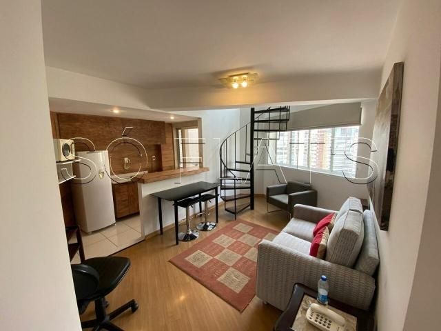 Flat para venda em Vila Nova Conceição em São Paulo São Paulo de 46.00m² com 1 Quarto, 1 Suíte e 1 Garagem