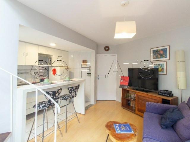 Flat para venda em Vila Nova Conceição em São Paulo São Paulo de 46.00m² com 1 Quarto, 1 Suíte e 1 Garagem