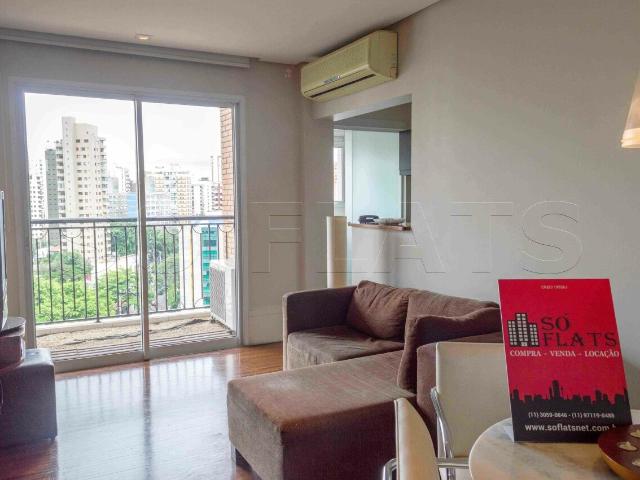 Flat para venda em Vila Nova Conceição em São Paulo São Paulo de 47.00m² com 1 Quarto, 1 Suíte e 1 Garagem