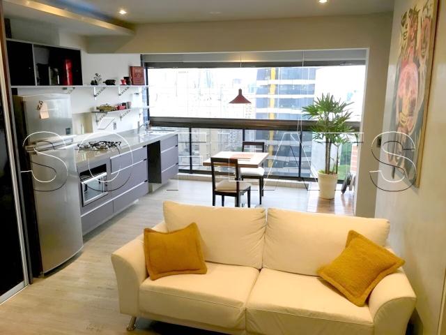 Flat para venda em Vila Nova Conceição em São Paulo São Paulo de 55.00m² com 2 Quartos, 1 Suíte e 2 Garagens