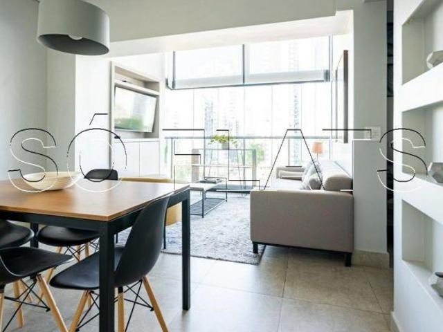 Flat para venda em Vila Olímpia de 70.00m² com 1 Quarto, 1 Suite e 1 Garagem