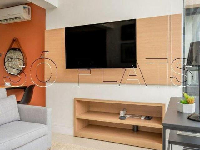 Flat para venda em Vila Olímpia de 70.00m² com 1 Quarto, 1 Suite e 1 Garagem
