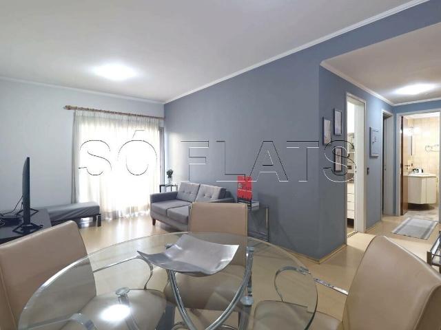 Flat para venda em Vila Olímpia em São Paulo São Paulo de 55.00m² com 1 Quarto, 1 Suíte e 1 Garagem