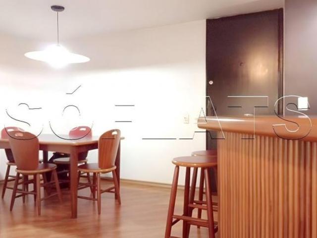 Flat Park Plaza Brooklin, disponível com 48m², 01 dormitório e 01 vaga de garagem