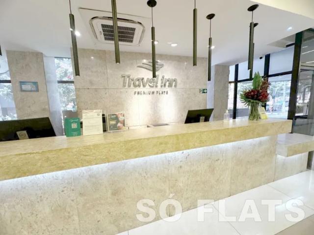 Flat Paulista Wall Street disponível para venda com 47m², 01 dorm e 01 vaga