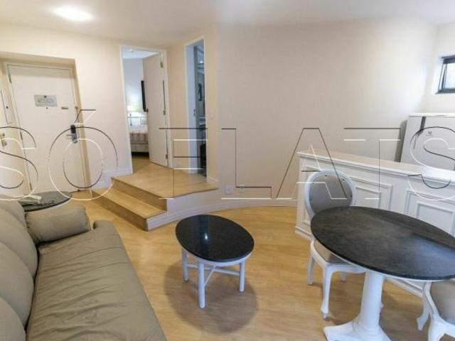 Flat Paulista Wall Street disponível para venda com 48m²e 01 vaga de garagem