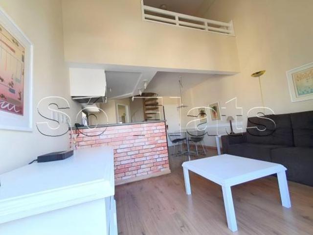 Flat Place Vendome disponível para venda com 50m², 01 dorm e 01 vaga de garagem