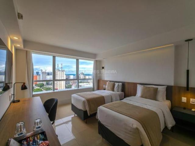 FLAT POOL | MOBILIADO | ANDAR ALTO | 25,66M² | VISTA LIVRE | HOTEL TRYP BY WYNDHAM BRASÍLIA NAÇÕES
