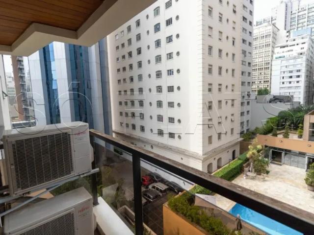 Flat próximo a Avenida Paulista, Masp, Metrô Trianon com entrada imediata e sem fiador
