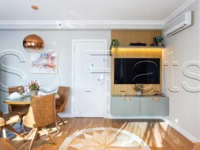 Flat Quality Bela Cintra disponível para venda com 44m², 02 dorms e 01 vaga de garagem
