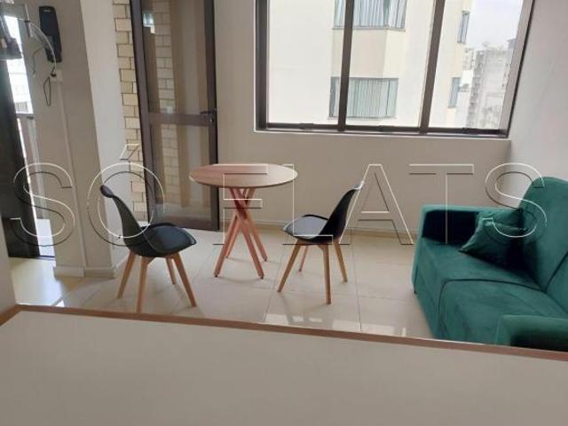Flat QI Inteligence disponível para venda com 38m², 01 dorm e 01 vaga de garagem