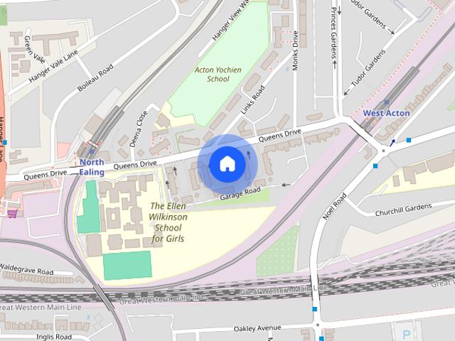 Flat, Rutland Court, Queens Drive, London