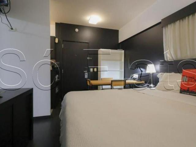Flat Radisson Paulista, disponível para compra com 29m², 1 dormitório e 1 vaga