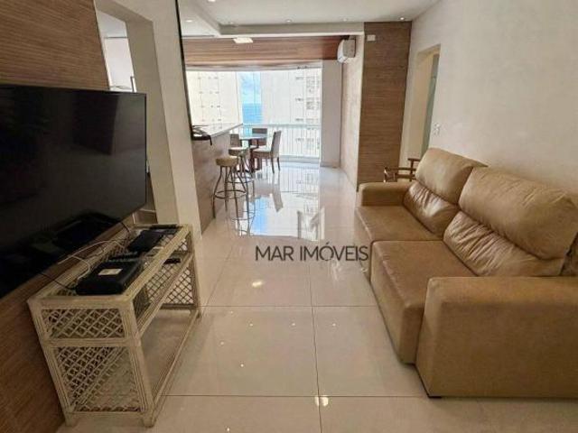 Flat reformado com 1 dormitório à venda, 65 m², 2 vagas Pitangueiras Guarujá/SP