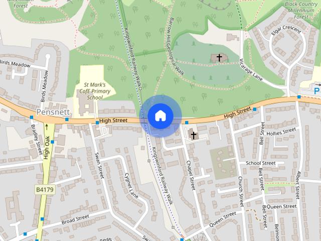 Flat, St. Marks Court, High Street Pensnett, Pensnett, Brierley Hill