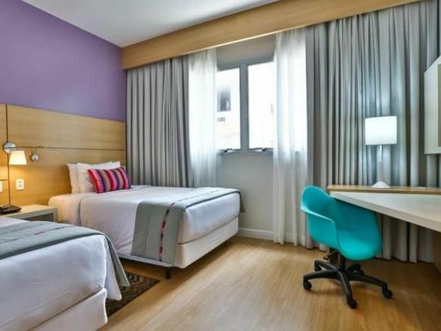 Flat Stay Santos disponível para venda com 24m², 01 dorm e 01 vaga de garagem