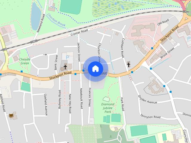 Flat, Stockport Road, Cheadle