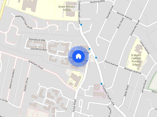 Flat, Suffolk Court, Hevingham Drive Chadwell Heath, Chadwell Heath, Romford