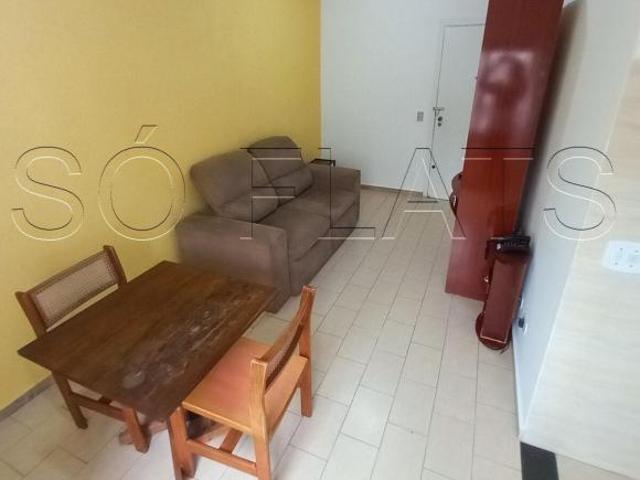 Flat São Paulo Suíte Service disponível para venda com 37m², 1 dormitório e 1 vaga de garagem