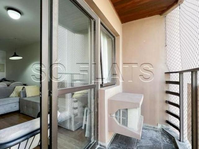Flat Saint Moritz, apartamento mobiliado de 52m² em São Bernardo do Campo, com vaga