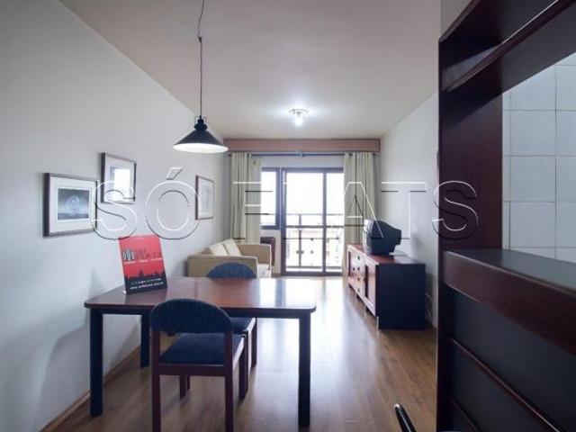 Flat Saint Moritz disponível para venda com 48m², 01 dormitório e 01 vaga