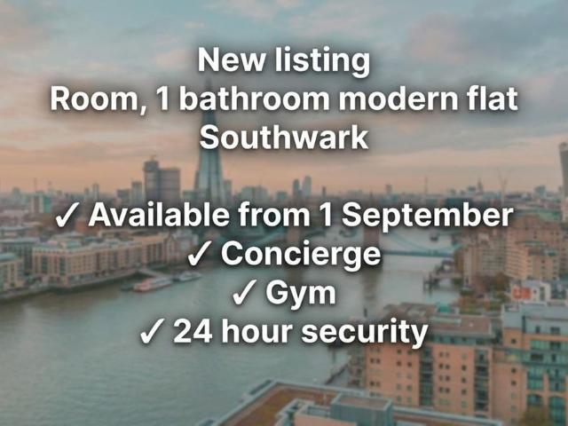 Flat share to rent