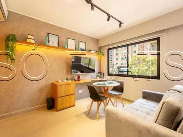 Flat Slaviero Moema disponível para venda com 26m², 1 dormitório e 1 vaga de garagem