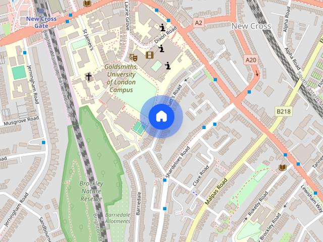 Flat to rent St. Donatts Road, London, SE14