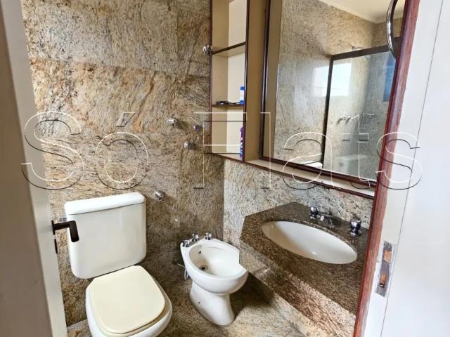 Flat totalmente mobiliado contendo 32m² e 1 dormitório, para locação no centro de São Paulo