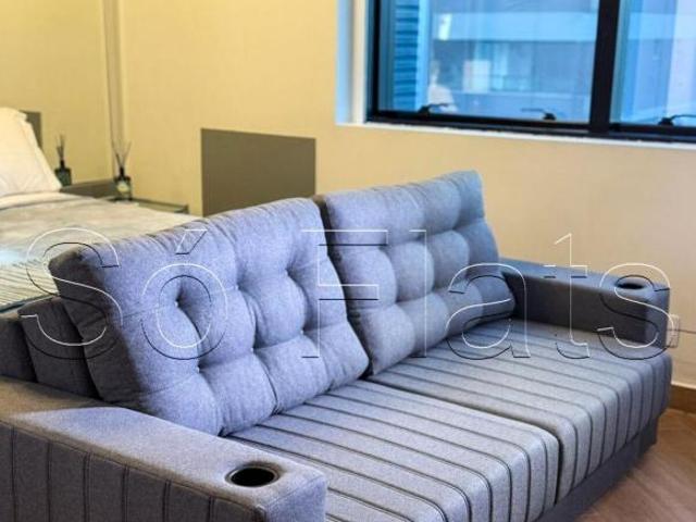 Flat Transamerica Bela Cintra, disponível para venda com 27m², 1 dormitório e 1 vaga