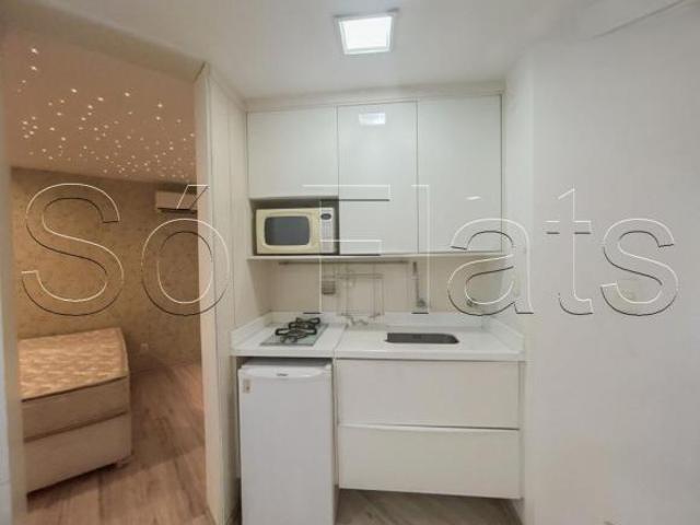 Flat Transamérica Higienópolis Classic disponível para venda com 39m², 1 dormitório e 1 vaga