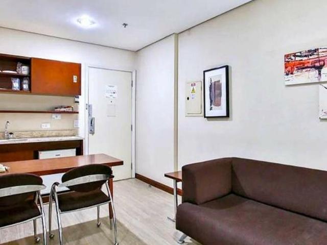 Flat Transamérica Nações Unidas disponível para venda com 28m² e 01 vaga de garagem