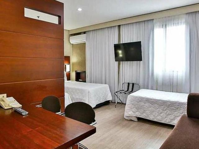 Flat Transamérica Nações Unidas disponível para venda 28m² e 01 vaga de garagem