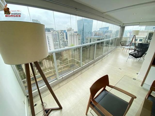 FLAT VILA NOVA CONCEIÇÃO TOTALMENTE MOBILIADO 80M²