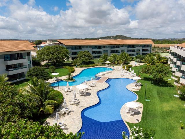 Flat Vista Piscina 01 Quarto Carneiros Beach Resort C15 4