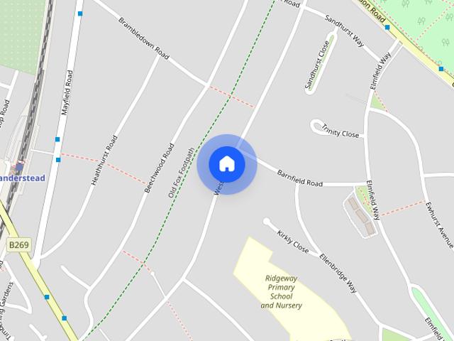 Flat, West Hill, South Croydon