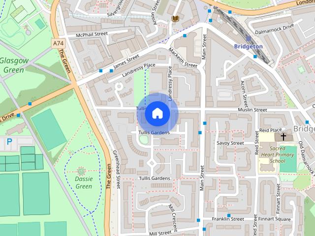 Flat 0/2 6 Tullis Gardens Glasgow G40 1AF