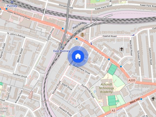 Flat 14 Keswick Heights, 28 Keswick Road, London, SW15