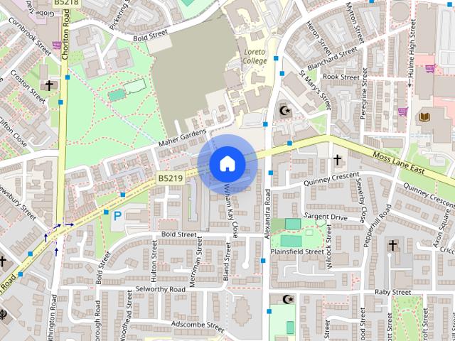 Flat 14, Queen's Brewery Court, 46 Moss Lane West, Manchester, Greater Manchester, M15