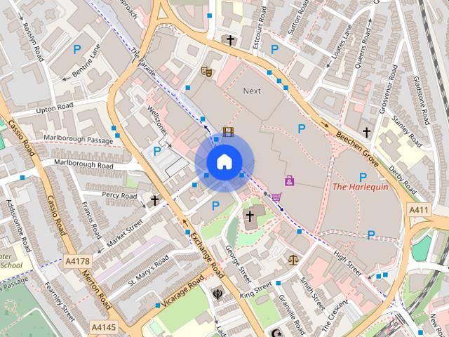 Flat 14, 74a High Street, Watford